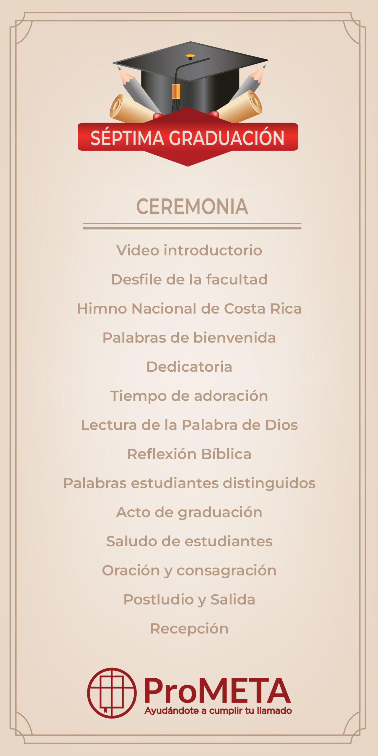 Programa – Graduación 2022 – ProMETA